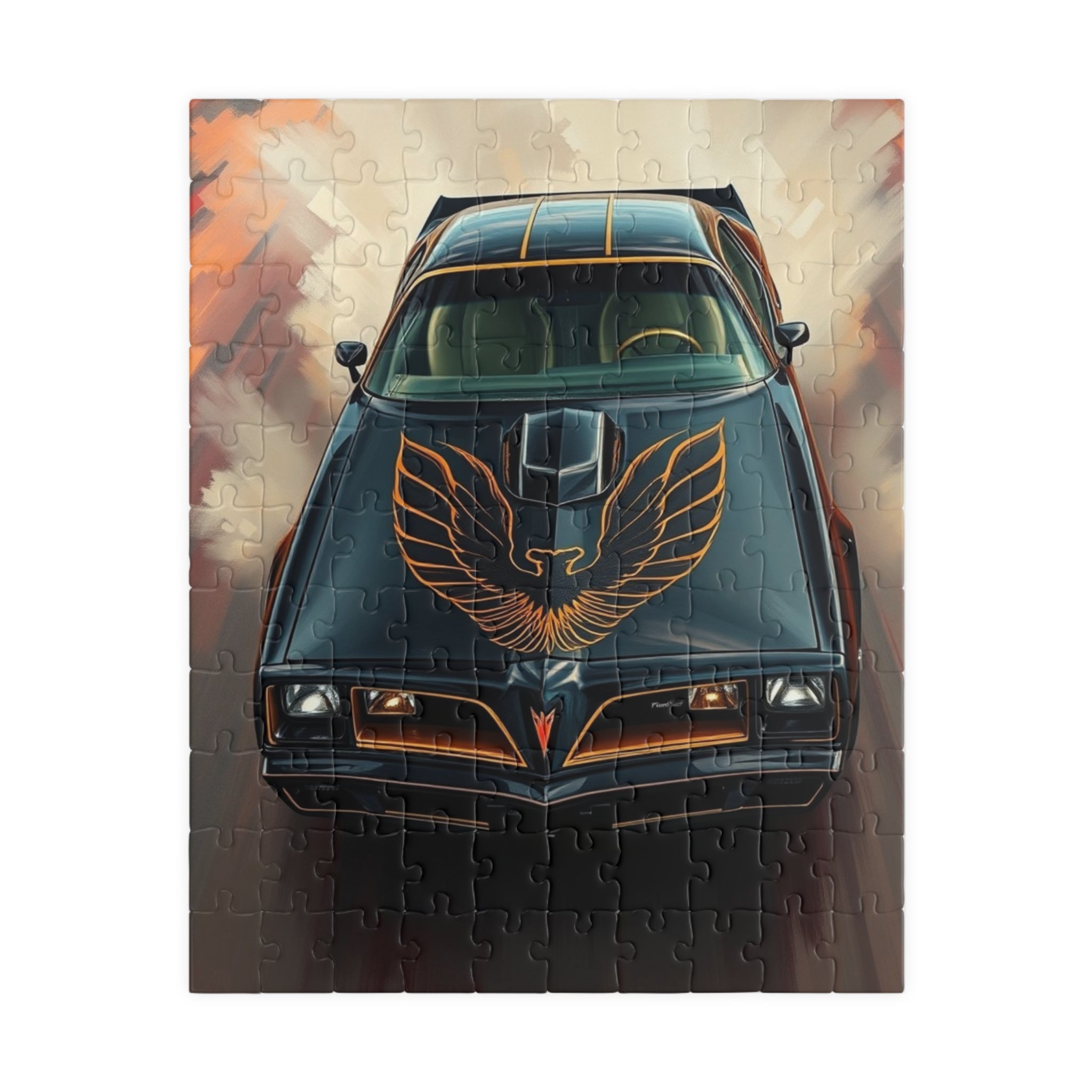 Classic Car Puzzle - Nostalgic Fun for Car Lovers, 1977 Trans Am Vinta ...